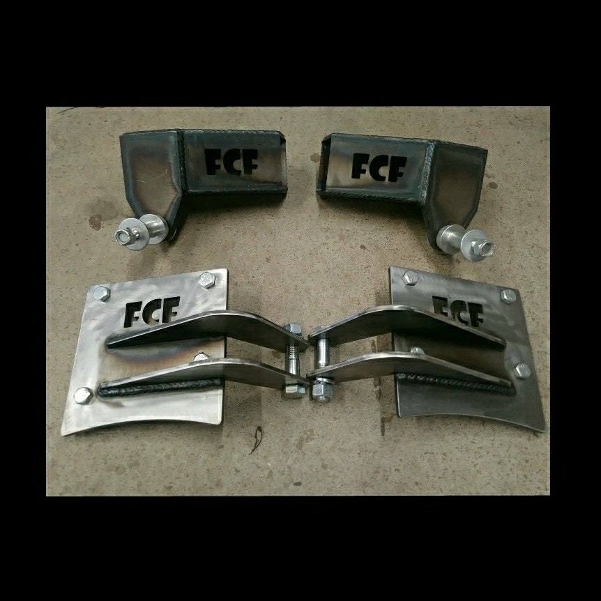 C10 67-72 Rear Shock Relocation Kit | Full Custom Fabrication